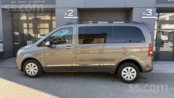 Brown Mercedes-Benz Vito 2016 in Riga, with an engine capacity of 1.60 L and mileage of 236 thousand km for 10900 €, photo 5 on AUTOMOTO.COM.LV