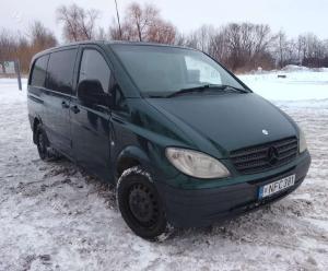 Zaļš Mercedes-Benz Vito 2005 Panevēža, ar dzinēja tilpumu 2.20 L un nobraukumu 276 tūkst. km par 3999 €, foto  vietnē AUTOMOTO.COM.LV