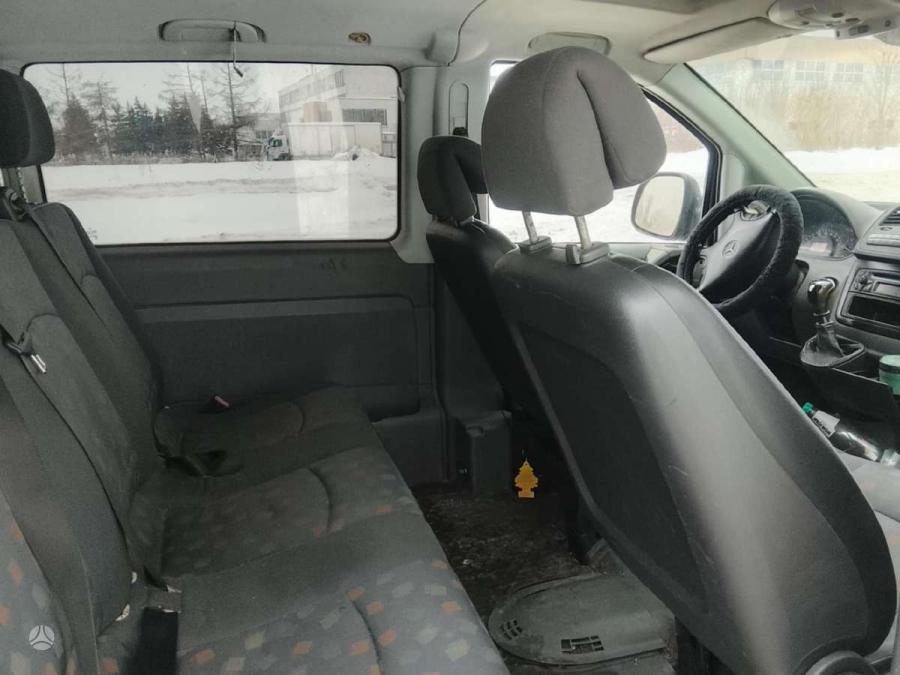 Zaļš Mercedes-Benz Vito 2005 Panevēža, ar dzinēja tilpumu 2.20 L un nobraukumu 276 tūkst. km par 3999 €, foto 7 vietnē AUTOMOTO.COM.LV