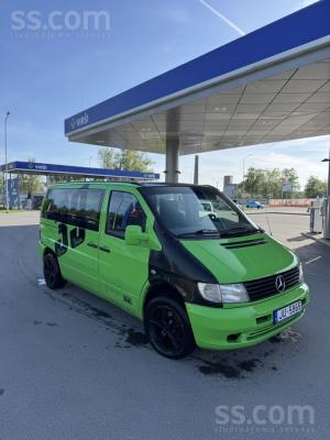 Zaļš Mercedes-Benz Vito 1997 Liepāja, ar dzinēja tilpumu 2.20 L un nobraukumu 0 tūkst. km par 2000 €, foto  vietnē AUTOMOTO.COM.LV