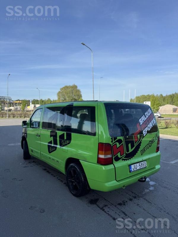 Zaļš Mercedes-Benz Vito 1997 Liepāja, ar dzinēja tilpumu 2.20 L un nobraukumu 0 tūkst. km par 2000 €, foto 2 vietnē AUTOMOTO.COM.LV