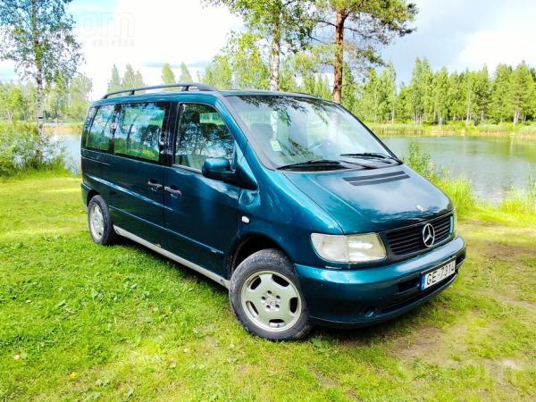 Green Mercedes-Benz Vito 1997 in Jekabpils, with an engine capacity of 2.30 L and mileage of 407 thousand km for 1900 €, photo 3 on AUTOMOTO.COM.LV