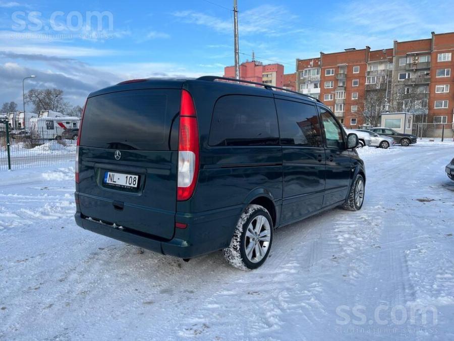 Zaļš Mercedes-Benz Vito 2005 Liepāja, ar dzinēja tilpumu 2.20 L un nobraukumu 330 tūkst. km par 5500 €, foto 2 vietnē AUTOMOTO.COM.LV