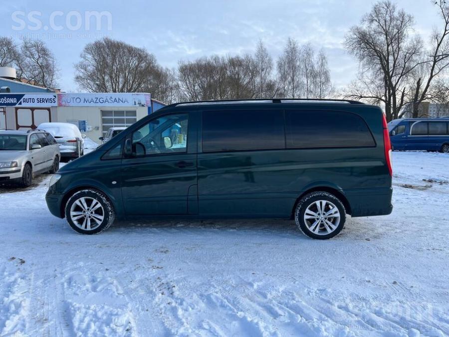 Zaļš Mercedes-Benz Vito 2005 Liepāja, ar dzinēja tilpumu 2.20 L un nobraukumu 330 tūkst. km par 5500 €, foto 5 vietnē AUTOMOTO.COM.LV