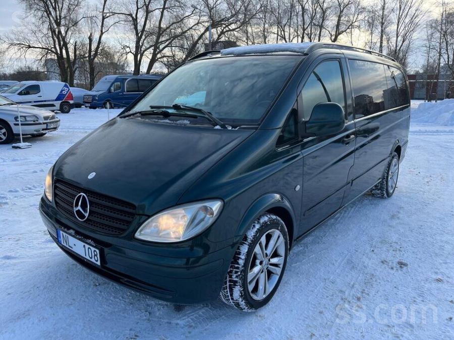 Zaļš Mercedes-Benz Vito 2005 Liepāja, ar dzinēja tilpumu 2.20 L un nobraukumu 330 tūkst. km par 5500 €, foto 6 vietnē AUTOMOTO.COM.LV