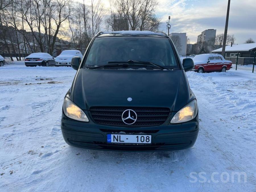 Zaļš Mercedes-Benz Vito 2005 Liepāja, ar dzinēja tilpumu 2.20 L un nobraukumu 330 tūkst. km par 5500 €, foto 7 vietnē AUTOMOTO.COM.LV