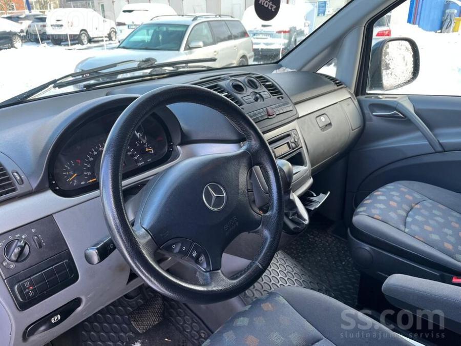 Zaļš Mercedes-Benz Vito 2005 Liepāja, ar dzinēja tilpumu 2.20 L un nobraukumu 330 tūkst. km par 5500 €, foto 9 vietnē AUTOMOTO.COM.LV