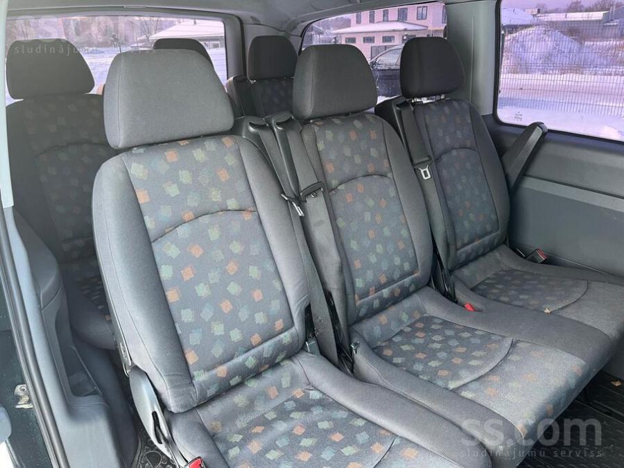 Zaļš Mercedes-Benz Vito 2005 Liepāja, ar dzinēja tilpumu 2.20 L un nobraukumu 330 tūkst. km par 5500 €, foto 11 vietnē AUTOMOTO.COM.LV