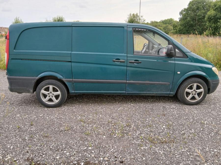 Зеленый Мерседес Вито 2005 в Кехра, объемом двигателя 2.10 л и пробегом 450 тыс. км за 1490 €, фото 3 на AUTOMOTO.COM.LV