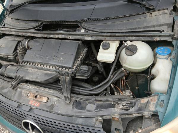 Green Mercedes-Benz Vito 2005 in Kehra, with an engine capacity of 2.10 L and mileage of 450 thousand km for 1490 €, photo 5 on AUTOMOTO.COM.LV