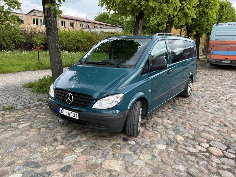 Zaļš Mercedes-Benz Vito 2006 Dobele, ar dzinēja tilpumu 2.20 L un nobraukumu 417 tūkst. km par 2300 €, foto 1 vietnē AUTOMOTO.COM.LV