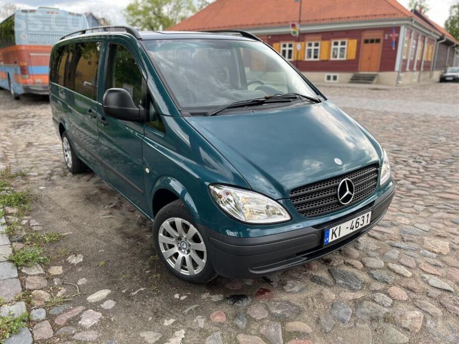 Zaļš Mercedes-Benz Vito 2006 Dobele, ar dzinēja tilpumu 2.20 L un nobraukumu 417 tūkst. km par 2300 €, foto 2 vietnē AUTOMOTO.COM.LV
