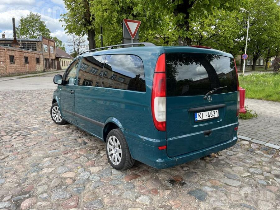 Zaļš Mercedes-Benz Vito 2006 Dobele, ar dzinēja tilpumu 2.20 L un nobraukumu 417 tūkst. km par 2300 €, foto 4 vietnē AUTOMOTO.COM.LV