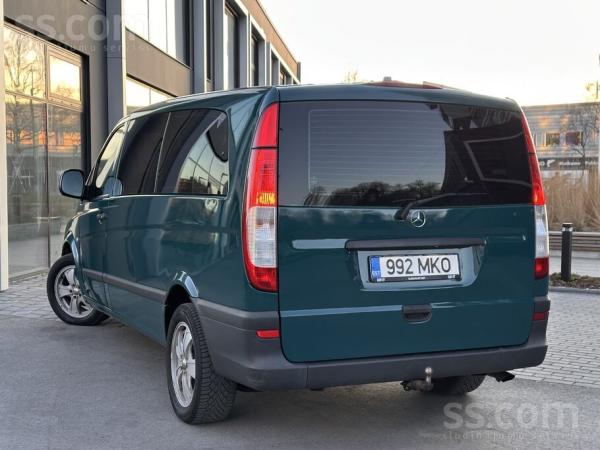 Zaļš Mercedes-Benz Vito 2007 Valka, ar dzinēja tilpumu 2.10 L un nobraukumu 300 tūkst. km par 6990 €, foto 10 vietnē AUTOMOTO.COM.LV