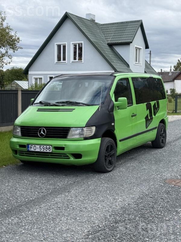 Zaļš Mercedes-Benz Vito 1997 Kuldīga, ar dzinēja tilpumu 2.30 L un nobraukumu 697 tūkst. km par 1950 €, foto 1 vietnē AUTOMOTO.COM.LV