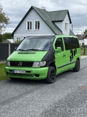 Green Mercedes-Benz Vito 1997 in Kuldiga, with an engine capacity of 2.30 L and mileage of 697 thousand km for 1950 €, photo  on AUTOMOTO.COM.LV