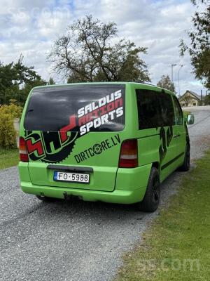 Zaļš Mercedes-Benz Vito 1997 Kuldīga, ar dzinēja tilpumu 2.30 L un nobraukumu 697 tūkst. km par 1900 €, foto 5 vietnē AUTOMOTO.COM.LV