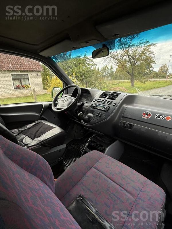 Zaļš Mercedes-Benz Vito 1997 Kuldīga, ar dzinēja tilpumu 2.30 L un nobraukumu 697 tūkst. km par 1950 €, foto 7 vietnē AUTOMOTO.COM.LV