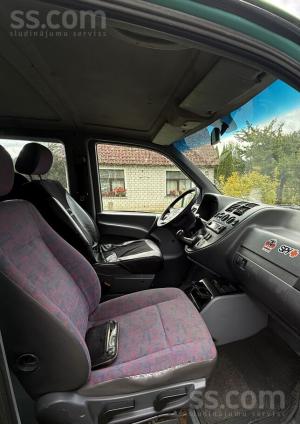 Zaļš Mercedes-Benz Vito 1997 Kuldīga, ar dzinēja tilpumu 2.30 L un nobraukumu 697 tūkst. km par 1900 €, foto 8 vietnē AUTOMOTO.COM.LV