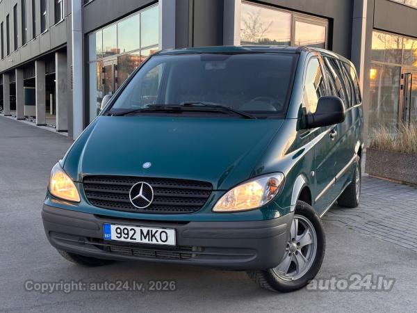 Zaļš Mercedes-Benz Vito 2007 Tallina, ar dzinēja tilpumu 2.10 L un nobraukumu 300 tūkst. km par 6990 €, foto 1 vietnē AUTOMOTO.COM.LV