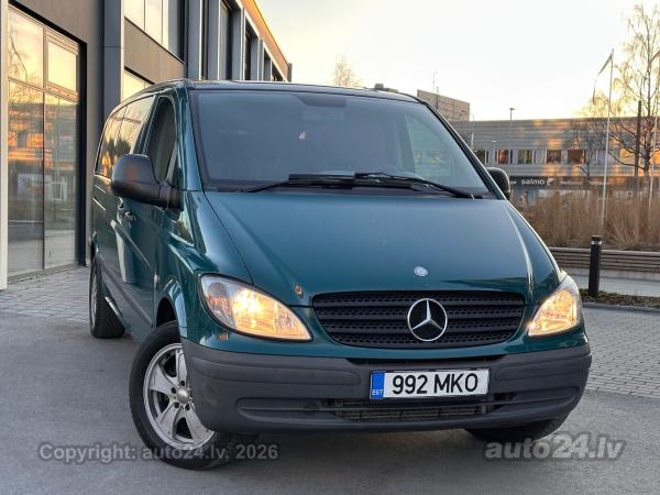 Zaļš Mercedes-Benz Vito 2007 Tallina, ar dzinēja tilpumu 2.10 L un nobraukumu 300 tūkst. km par 6990 €, foto 4 vietnē AUTOMOTO.COM.LV