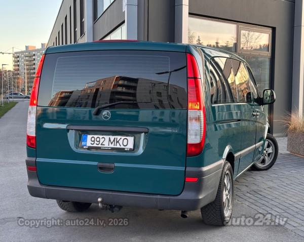 Zaļš Mercedes-Benz Vito 2007 Tallina, ar dzinēja tilpumu 2.10 L un nobraukumu 300 tūkst. km par 6990 €, foto 7 vietnē AUTOMOTO.COM.LV