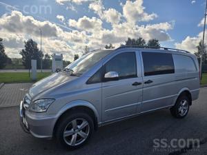 Grey Mercedes-Benz Vito 2012 in Riga, with an engine capacity of 2.20 L and mileage of 323 thousand km for 7900 €, photo 4 on AUTOMOTO.COM.LV