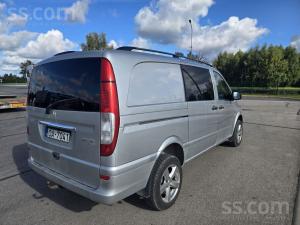 Grey Mercedes-Benz Vito 2012 in Riga, with an engine capacity of 2.20 L and mileage of 323 thousand km for 7900 €, photo 6 on AUTOMOTO.COM.LV