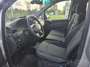 Grey Mercedes-Benz Vito 2012 in Riga, with an engine capacity of 2.20 L and mileage of 323 thousand km for 7900 €, photo 9 on AUTOMOTO.COM.LV