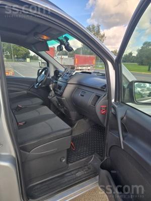 Grey Mercedes-Benz Vito 2012 in Riga, with an engine capacity of 2.20 L and mileage of 323 thousand km for 7900 €, photo 10 on AUTOMOTO.COM.LV