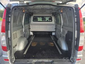 Grey Mercedes-Benz Vito 2012 in Riga, with an engine capacity of 2.20 L and mileage of 323 thousand km for 7900 €, photo 13 on AUTOMOTO.COM.LV