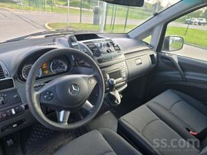 Grey Mercedes-Benz Vito 2012 in Riga, with an engine capacity of 2.20 L and mileage of 323 thousand km for 7900 €, photo 16 on AUTOMOTO.COM.LV