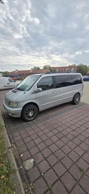 Pelēks Mercedes-Benz Vito 2001 Viļņa, ar dzinēja tilpumu 2.15 L un nobraukumu 285 tūkst. km par 3500 €, foto 1 vietnē AUTOMOTO.COM.LV