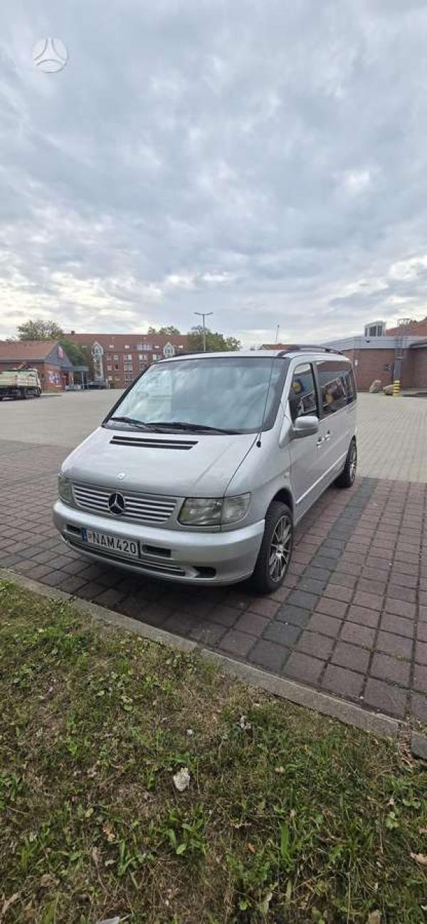 Grey Mercedes-Benz Vito 2001 in Vilnius, with an engine capacity of 2.15 L and mileage of 285 thousand km for 3500 €, photo 3 on AUTOMOTO.COM.LV