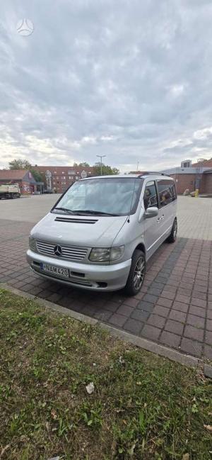 Grey Mercedes-Benz Vito 2001 in Vilnius, with an engine capacity of 2.15 L and mileage of 285 thousand km for 3500 €, photo 3 on AUTOMOTO.COM.LV