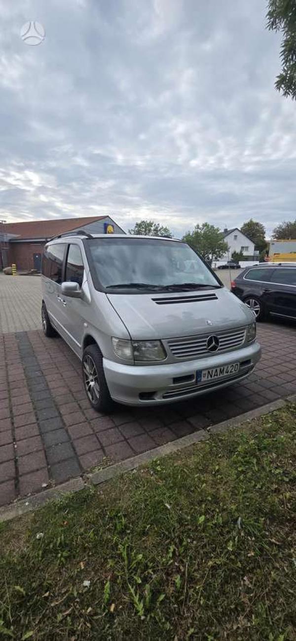 Grey Mercedes-Benz Vito 2001 in Vilnius, with an engine capacity of 2.15 L and mileage of 285 thousand km for 3500 €, photo 4 on AUTOMOTO.COM.LV