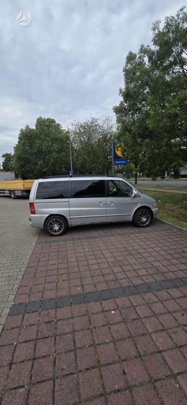 Grey Mercedes-Benz Vito 2001 in Vilnius, with an engine capacity of 2.15 L and mileage of 285 thousand km for 3500 €, photo 5 on AUTOMOTO.COM.LV
