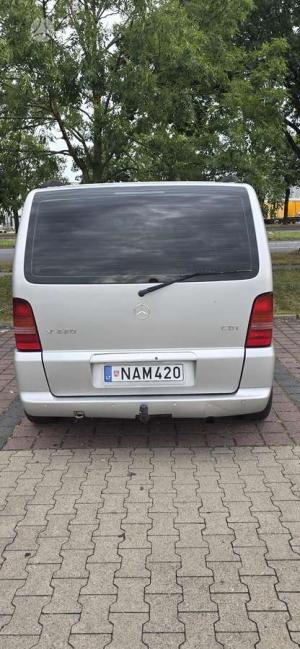 Grey Mercedes-Benz Vito 2001 in Vilnius, with an engine capacity of 2.15 L and mileage of 285 thousand km for 3500 €, photo 7 on AUTOMOTO.COM.LV