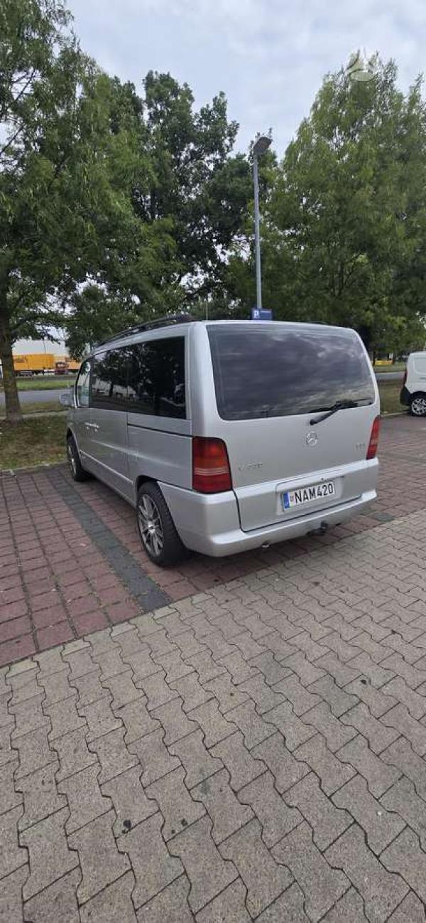 Grey Mercedes-Benz Vito 2001 in Vilnius, with an engine capacity of 2.15 L and mileage of 285 thousand km for 3500 €, photo 8 on AUTOMOTO.COM.LV