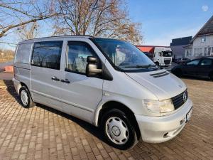 Pelēks Mercedes-Benz Vito 2002 Kauņa, ar dzinēja tilpumu 2.15 L un nobraukumu 157 tūkst. km par 3750 €, foto 2 vietnē AUTOMOTO.COM.LV