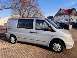 Pelēks Mercedes-Benz Vito 2002 Kauņa, ar dzinēja tilpumu 2.15 L un nobraukumu 157 tūkst. km par 3750 €, foto 3 vietnē AUTOMOTO.COM.LV
