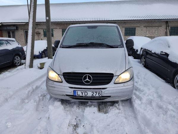 Grey Mercedes-Benz Vito 2004 in Panevezys, with an engine capacity of 2.20 L and mileage of 334 thousand km for 1550 €, photo 1 on AUTOMOTO.COM.LV