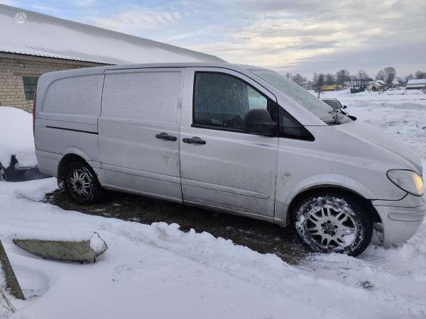 Grey Mercedes-Benz Vito 2004 in Panevezys, with an engine capacity of 2.20 L and mileage of 334 thousand km for 1550 €, photo 2 on AUTOMOTO.COM.LV