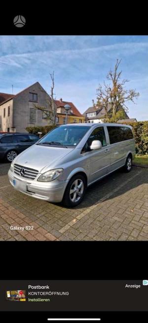 Pelēks Mercedes-Benz Vito 2004 Jonava, ar dzinēja tilpumu 2.20 L un nobraukumu 300 tūkst. km par 4350 €, foto 6 vietnē AUTOMOTO.COM.LV
