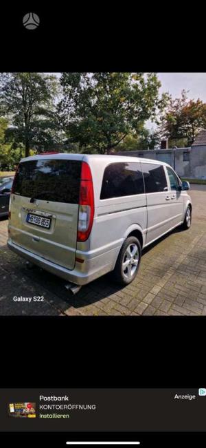 Pelēks Mercedes-Benz Vito 2004 Jonava, ar dzinēja tilpumu 2.20 L un nobraukumu 300 tūkst. km par 4350 €, foto 9 vietnē AUTOMOTO.COM.LV