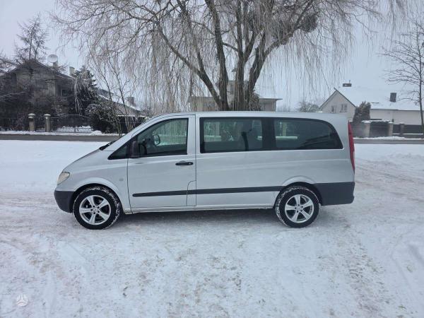 Pelēks Mercedes-Benz Vito 2005 Kauņa, ar dzinēja tilpumu 2.20 L un nobraukumu 358 tūkst. km par 4750 €, foto 3 vietnē AUTOMOTO.COM.LV