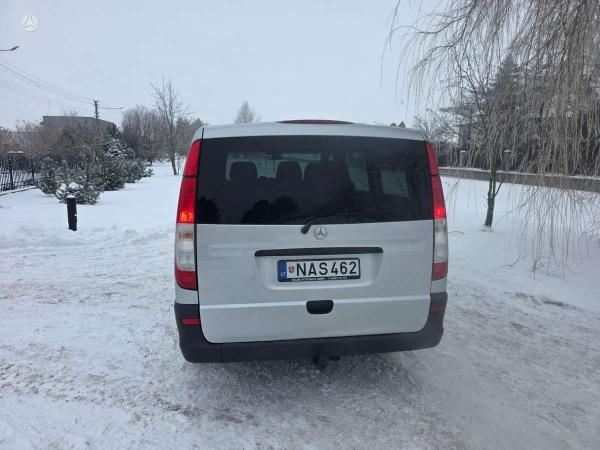 Pelēks Mercedes-Benz Vito 2005 Kauņa, ar dzinēja tilpumu 2.20 L un nobraukumu 358 tūkst. km par 4750 €, foto 4 vietnē AUTOMOTO.COM.LV
