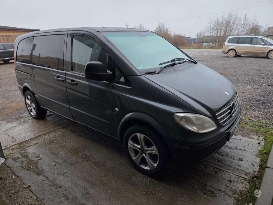 Pelēks Mercedes-Benz Vito 2006 Kalvarija, ar dzinēja tilpumu 2.20 L un nobraukumu 440 tūkst. km par 1300 €, foto 2 vietnē AUTOMOTO.COM.LV