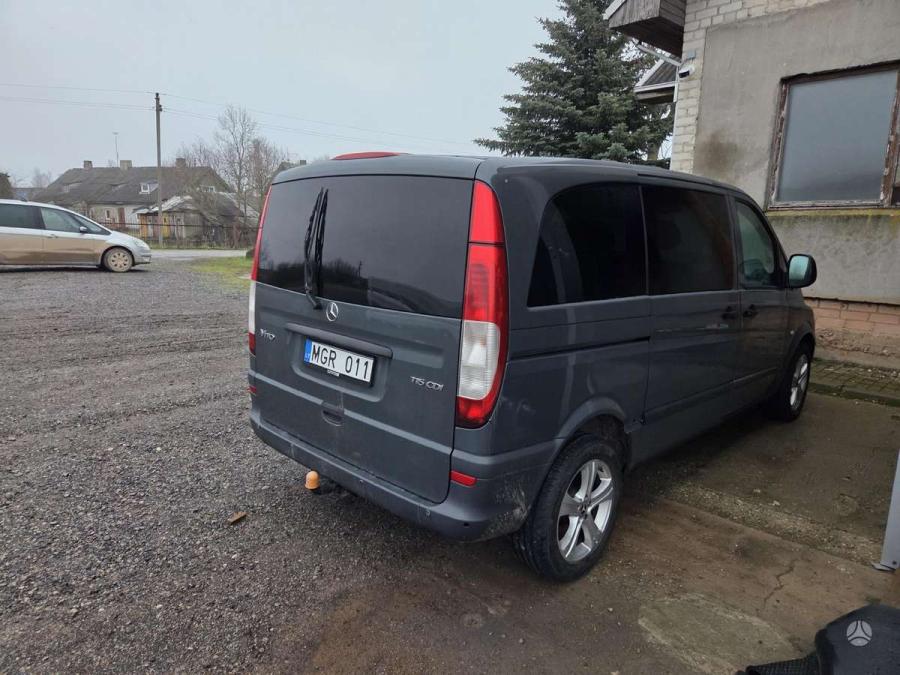 Pelēks Mercedes-Benz Vito 2006 Kalvarija, ar dzinēja tilpumu 2.20 L un nobraukumu 440 tūkst. km par 1300 €, foto 3 vietnē AUTOMOTO.COM.LV