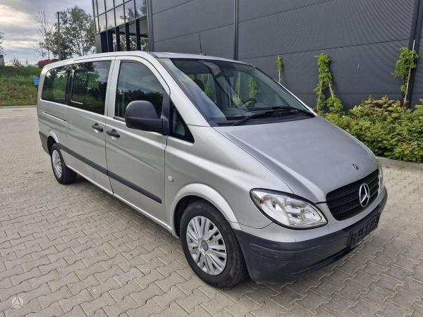 Grey Mercedes-Benz Vito 2006 in Vilnius, with an engine capacity of 2.00 L and mileage of 330 thousand km for 3950 €, photo 4 on AUTOMOTO.COM.LV